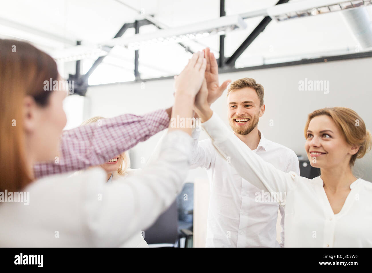 Success cooperation hi-res stock photography and images - Alamy