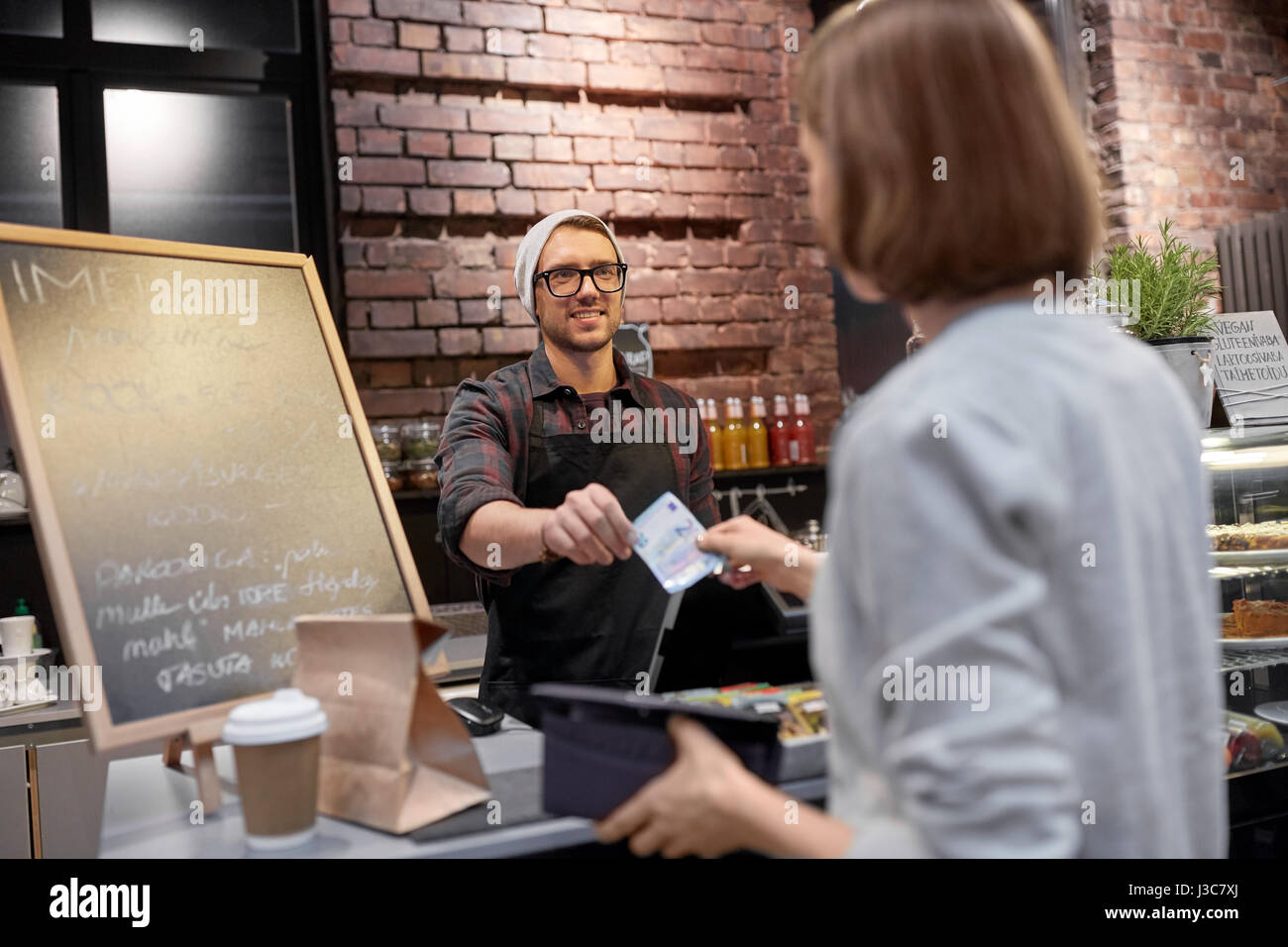 Bar Counter Money Stock Photos & Bar Counter Money Stock Images - Alamy