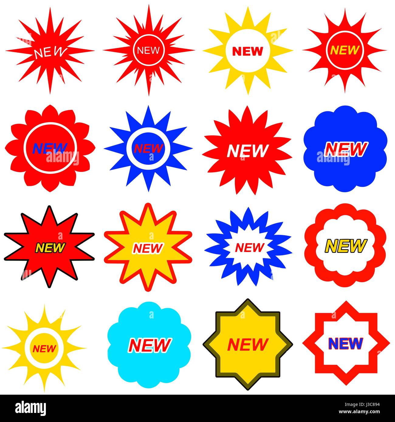 new vector icons set Stock Vector Image & Art - Alamy