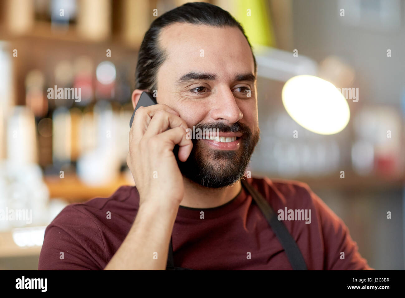 Man calling waiter hi-res stock photography and images - Alamy