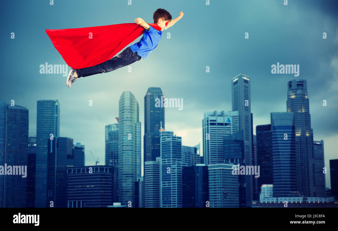 Superhero Cape Flying High Resolution Stock Photography and Images - Alamy