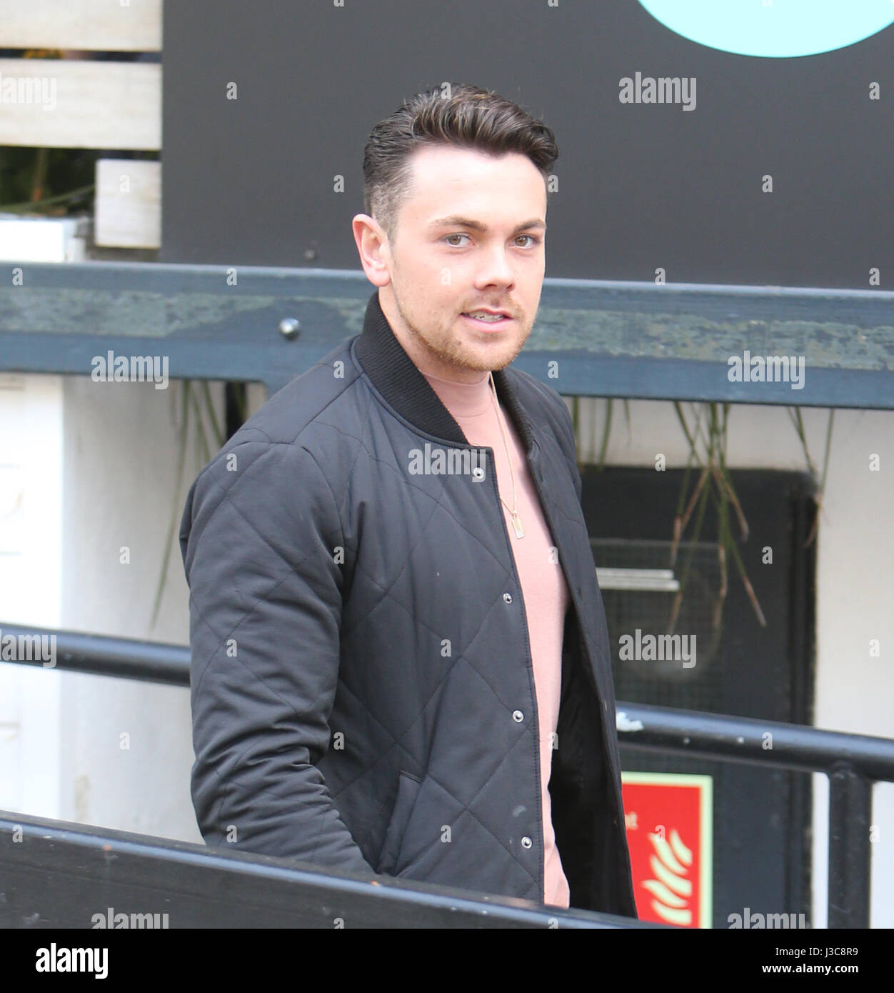 Ray Quinn outside ITV Studios today Featuring: Ray Quinn Where: London ...