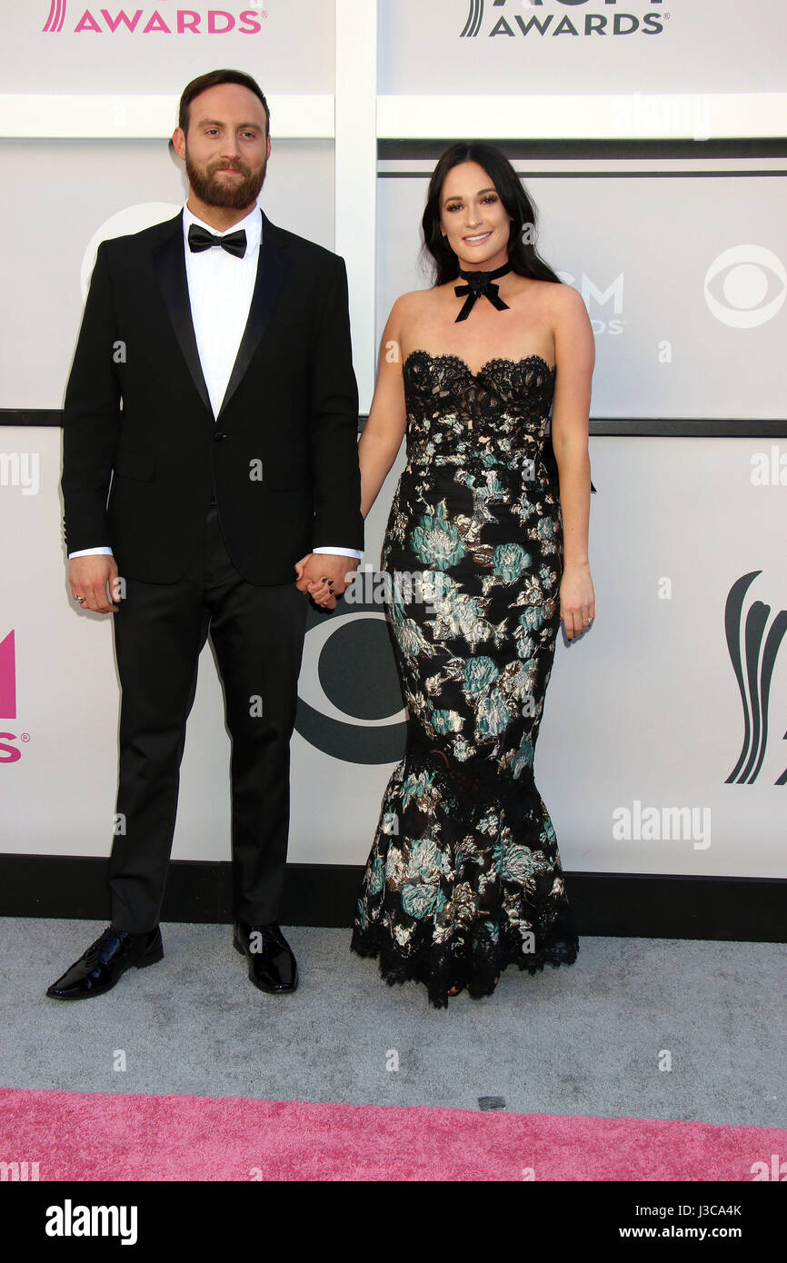Ruston Kelly and Kacey Musgraves attending the 52nd Academy Of Country ...