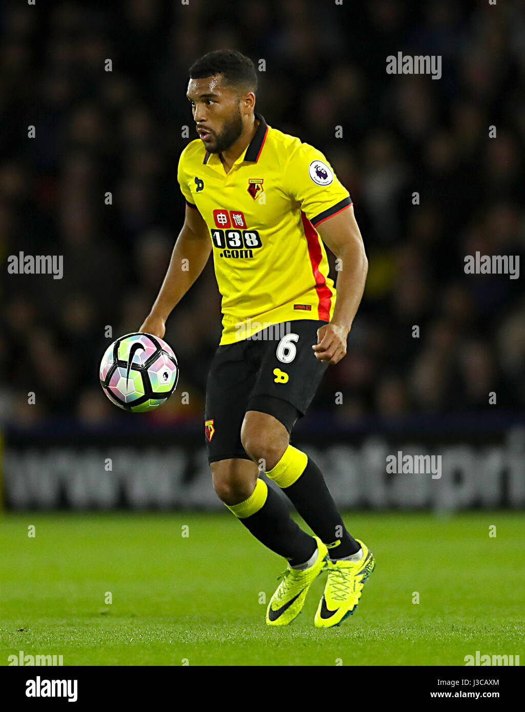 Adrian Mariappa, Watford Stock Photo - Alamy