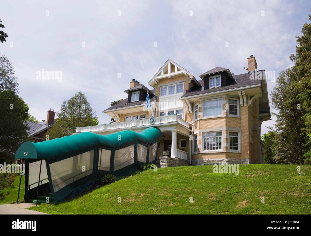 Greek embassy hi-res stock photography and images - Alamy