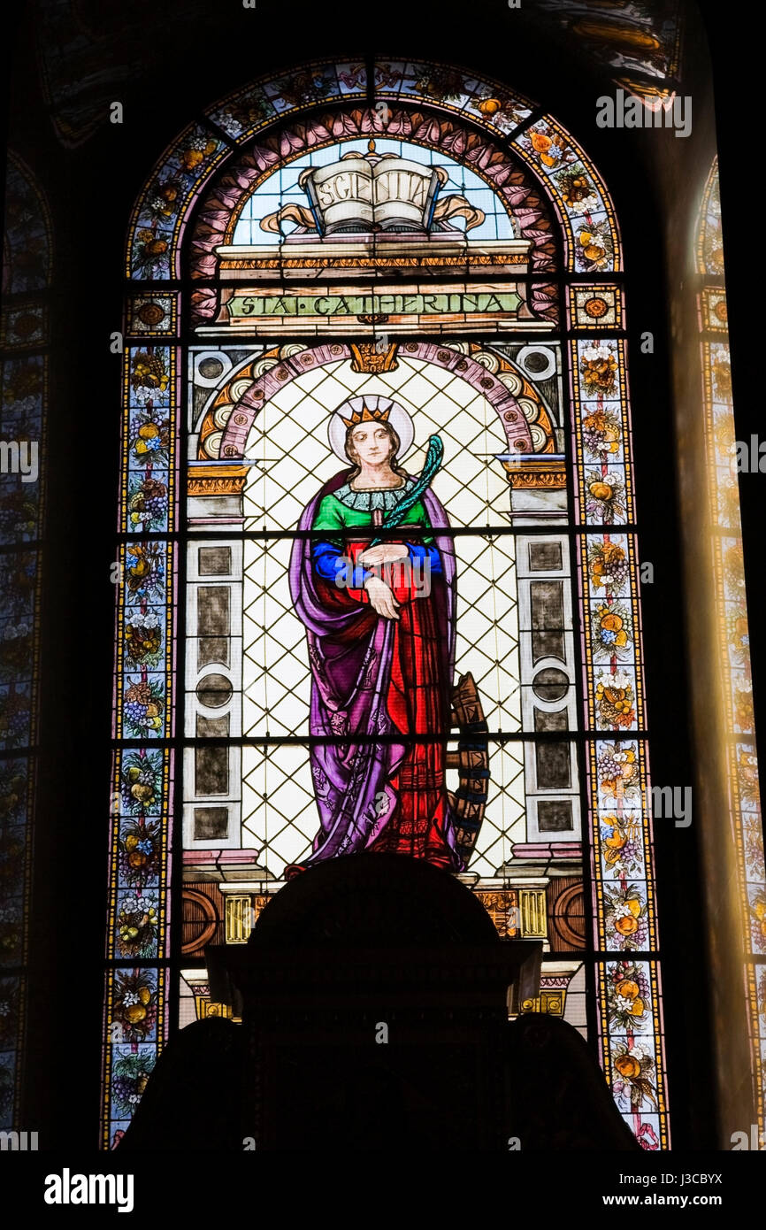 Purple Martin Mosaic Window