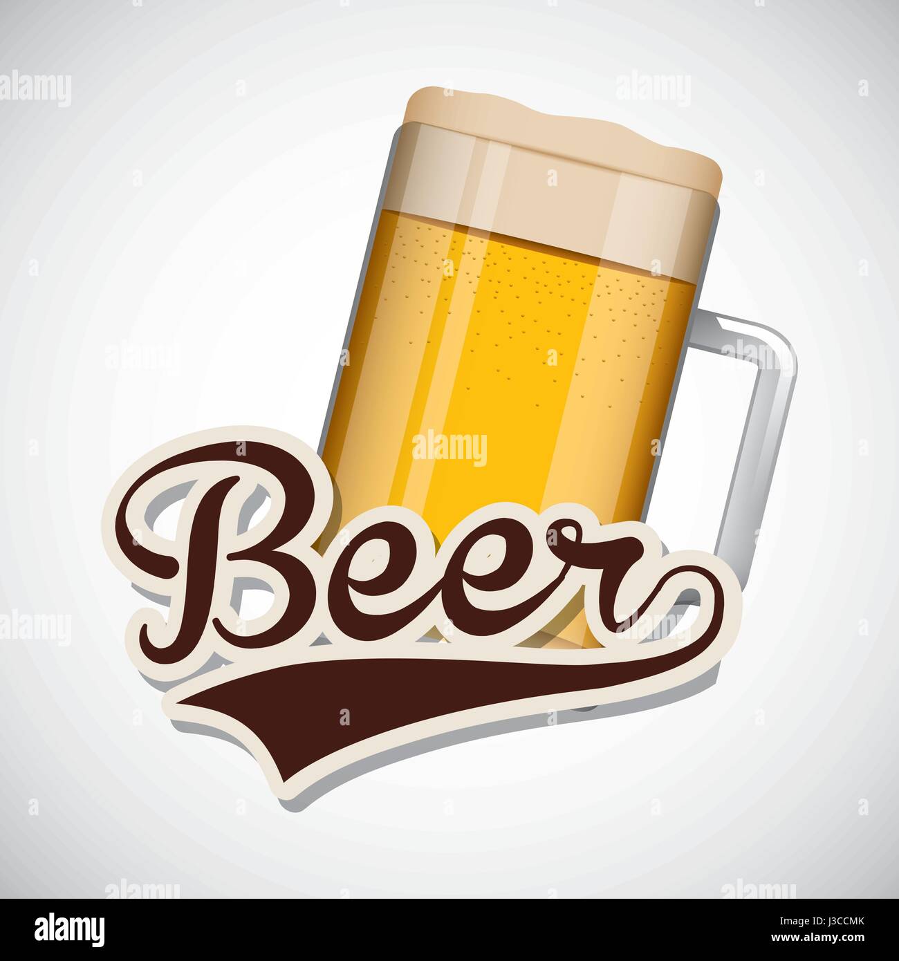 ice cold beer poster Stock Vector Image & Art - Alamy