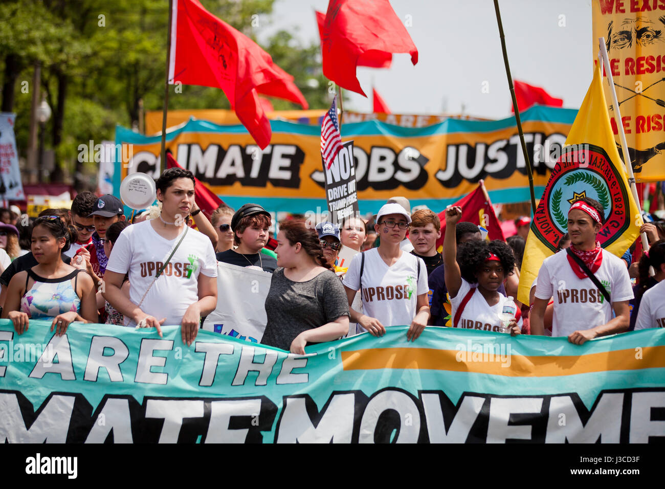 2017 People's Climate March - Washington, DC USA Stock Photo - Alamy