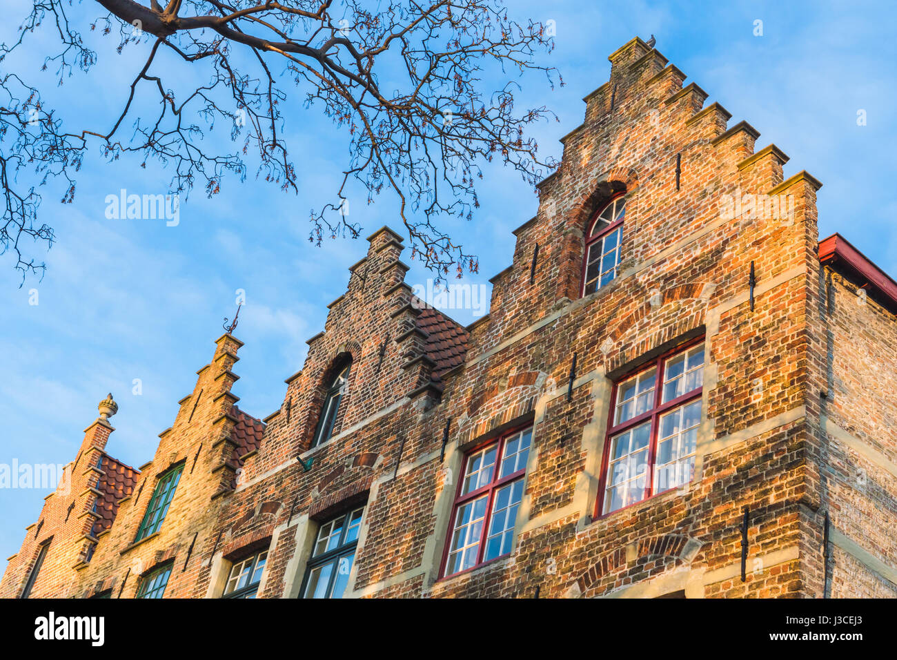 Medieval brick house hi-res stock photography and images - Alamy
