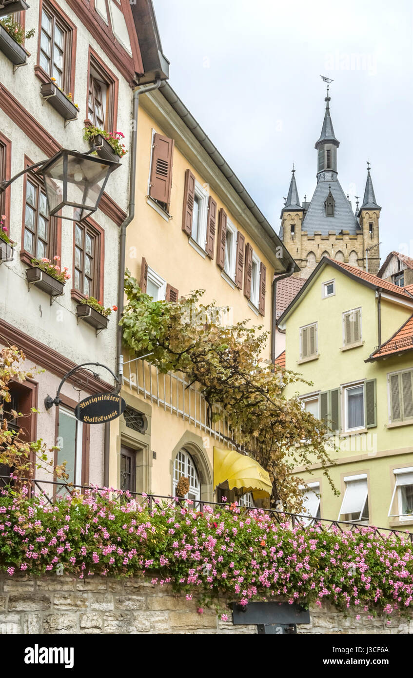 Medieval Town centre of Bad Wimpfen, Baden Wuerttemberg, Southern ...