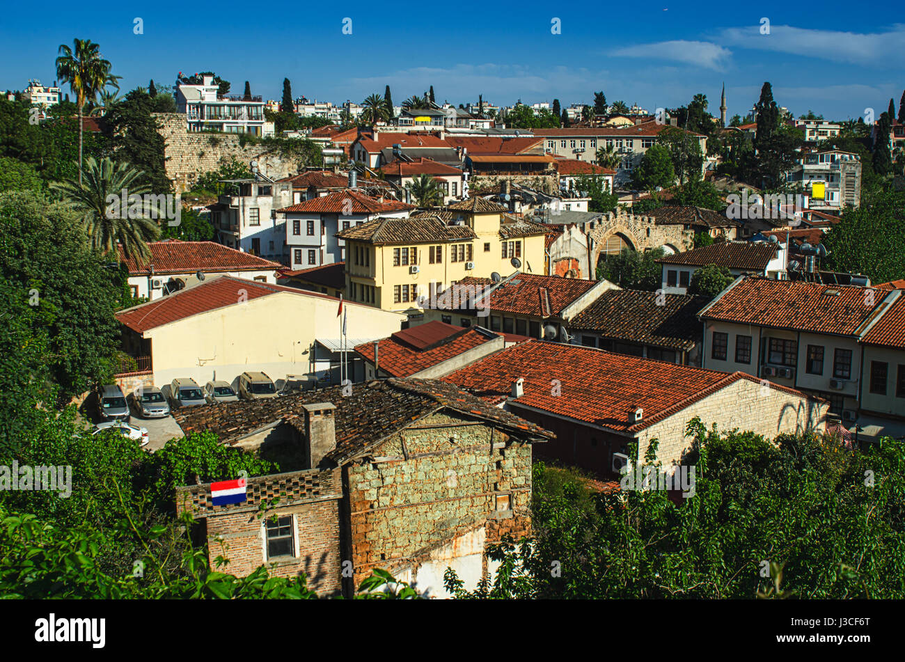 Old city street. Kaleici, Antalya, Turkey Stock Photo - Alamy
