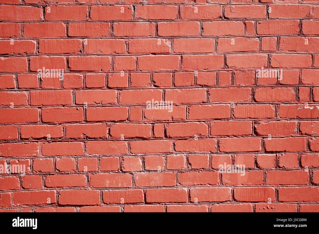 Painted paint red brick hi-res stock photography and images - Alamy
