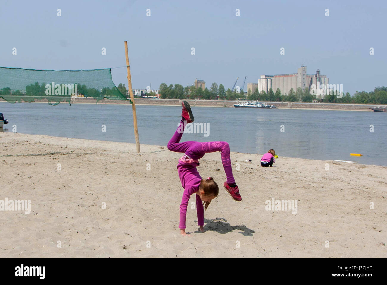 Person doing a backflip hi-res stock photography and images - Alamy