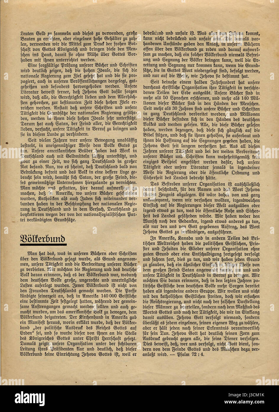 The 'ErklÃ¤rung' (declaration) from June 25, 1933, is a historical ...