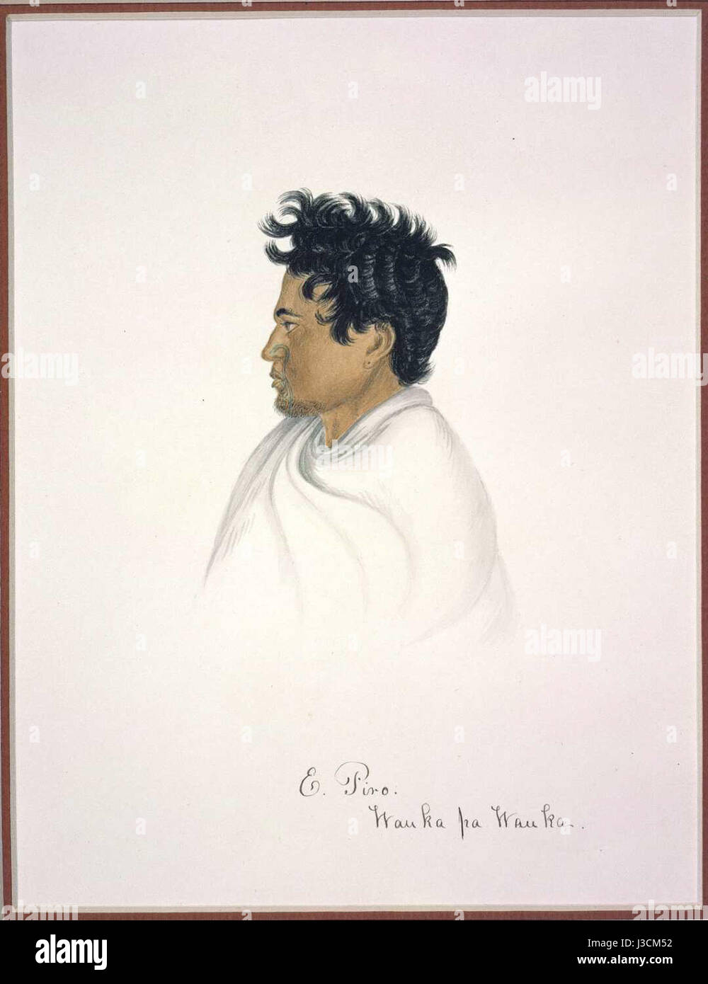 E Piro. Wauka pa Wauka, watercolour & gum arabic by Isaac Coates Stock ...