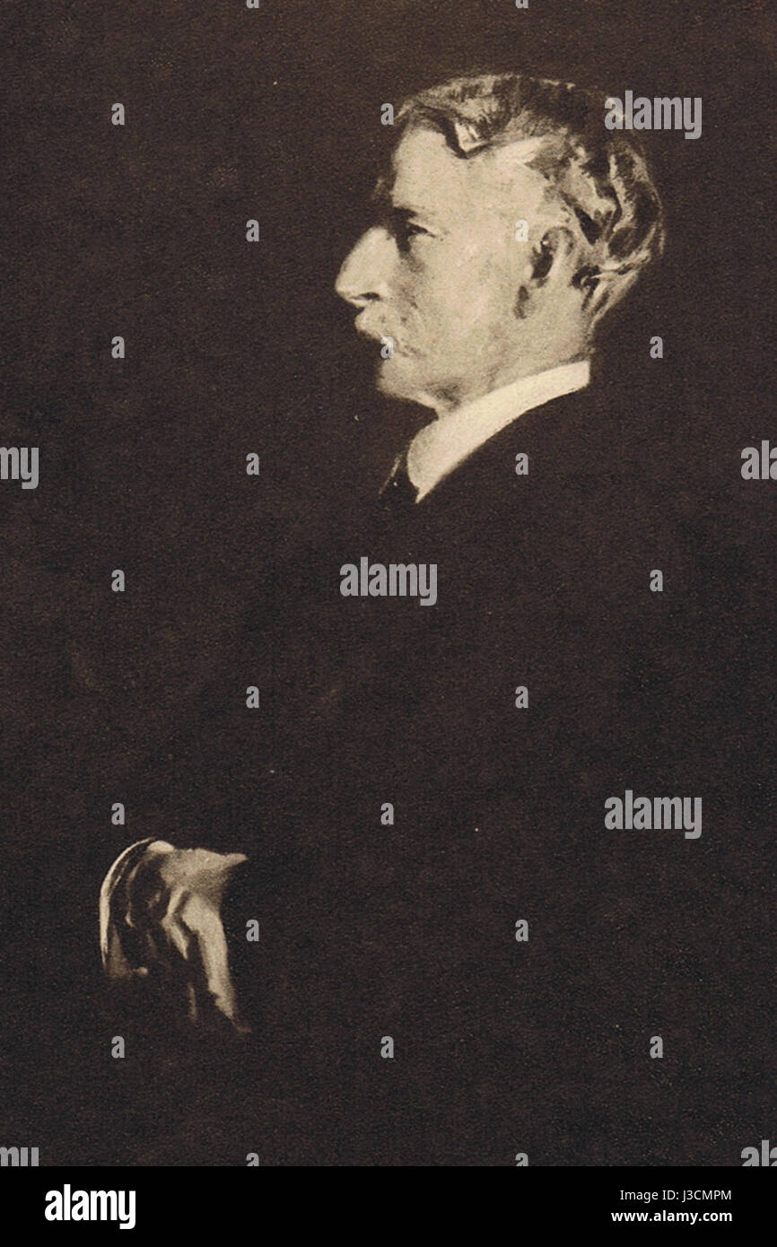 Edward Hornor Coates Portrait by John McLure Hamilton Stock Photo - Alamy