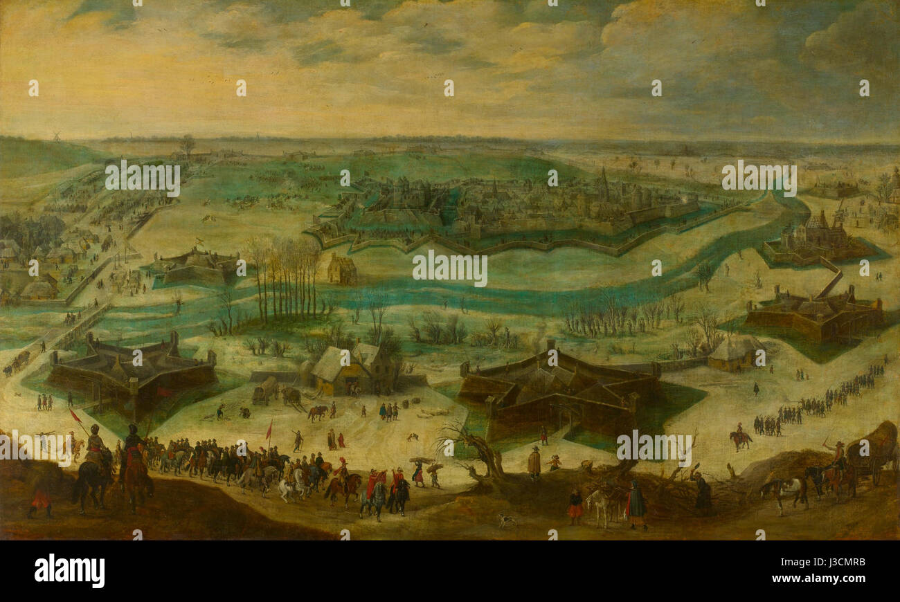 This depiction shows the siege of the city of Gulik, which took place ...