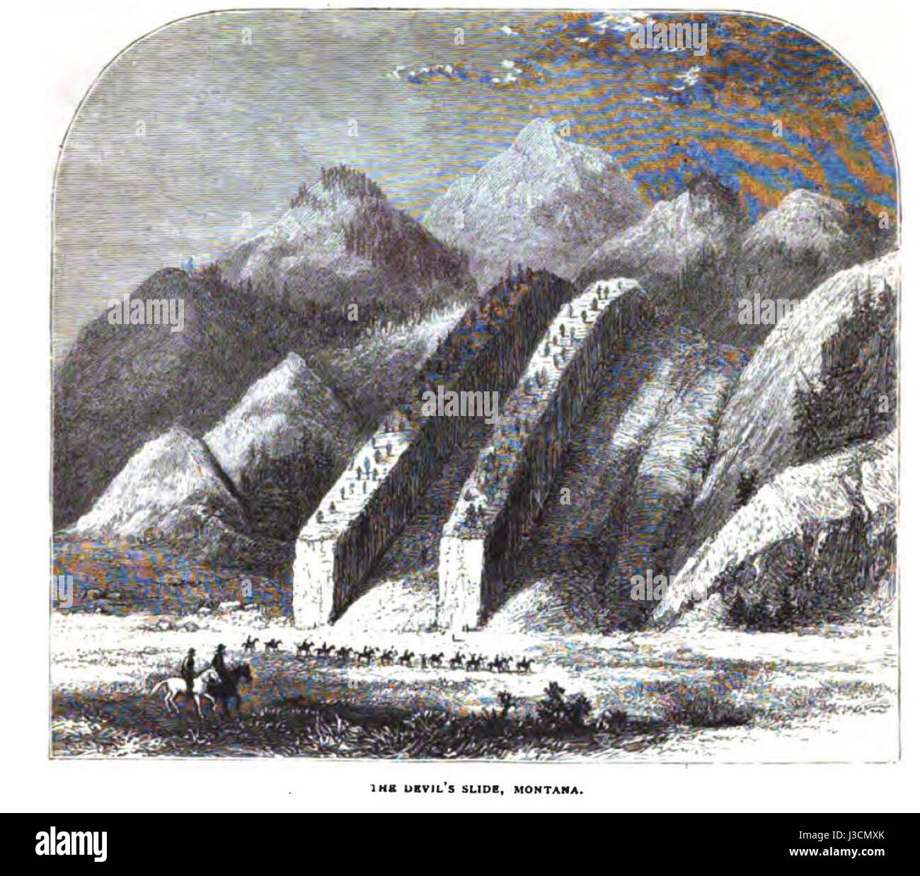 Devil's Slide is a geological feature located near Langford, British ...