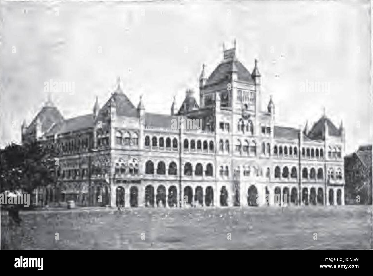 Colonial era college india hi-res stock photography and images - Alamy