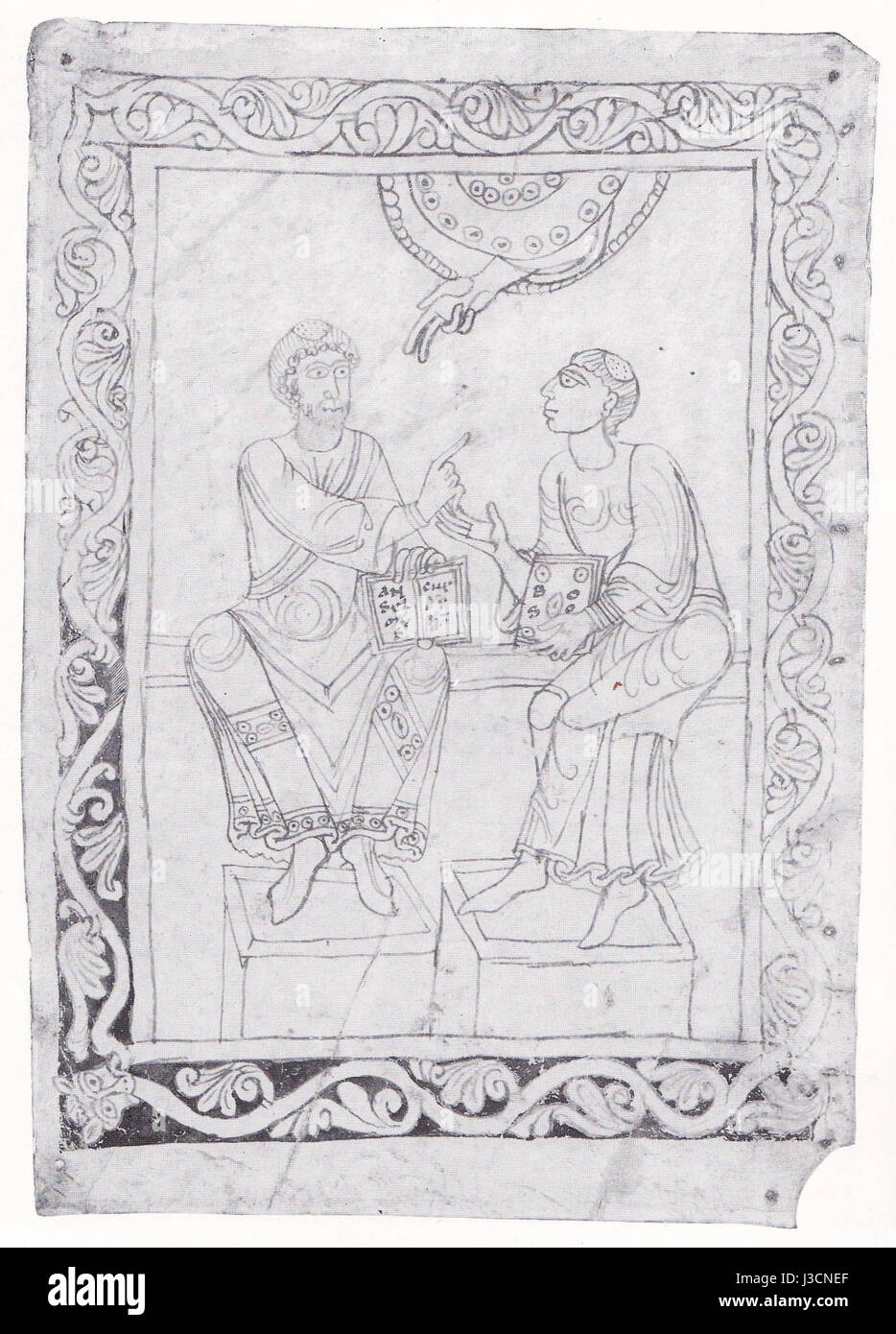 Disputatio des Anselmus von Canterbury Stock Photo - Alamy