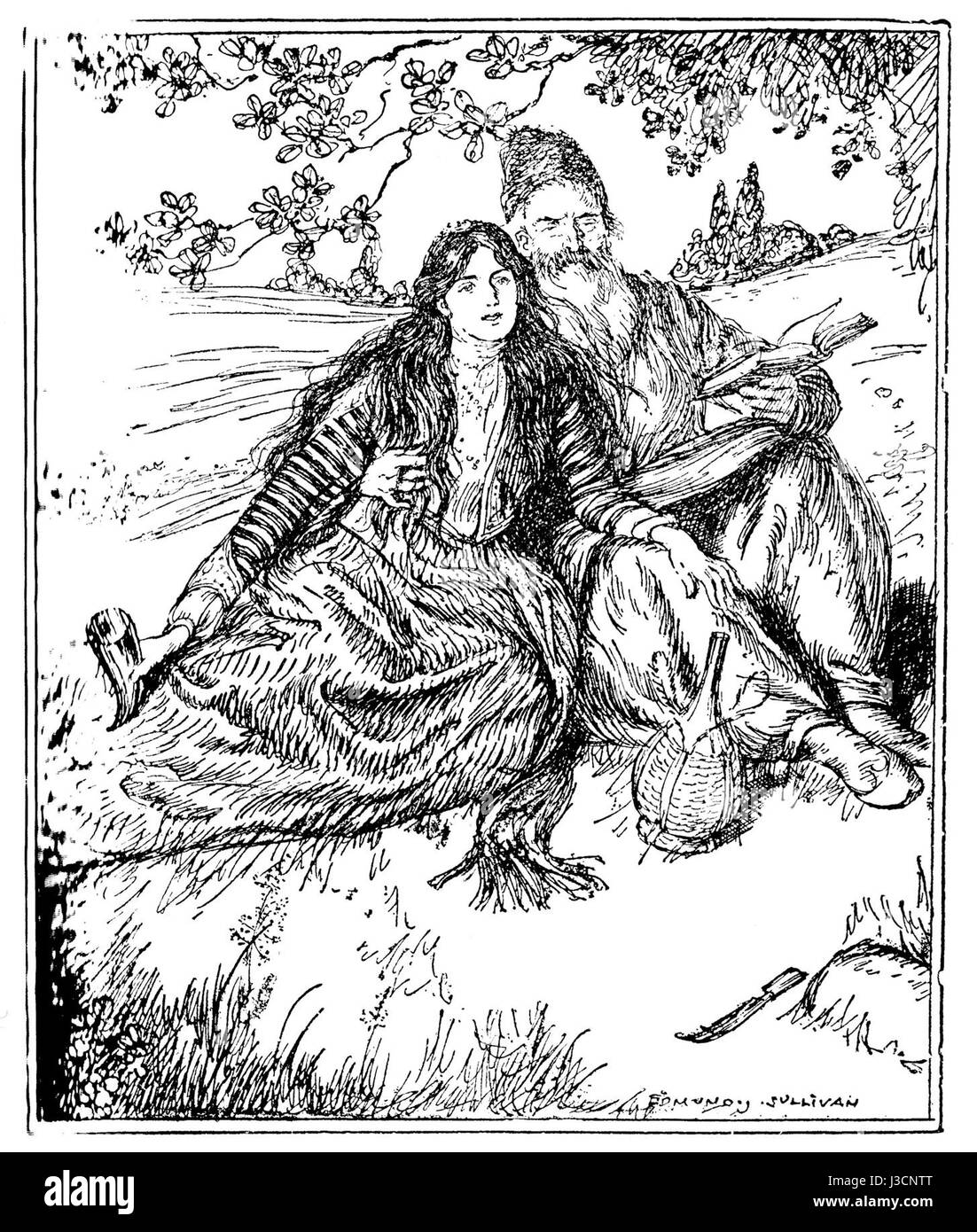 Edmund J Sullivan Illustrations to The Rubaiyat of Omar Khayyam First ...