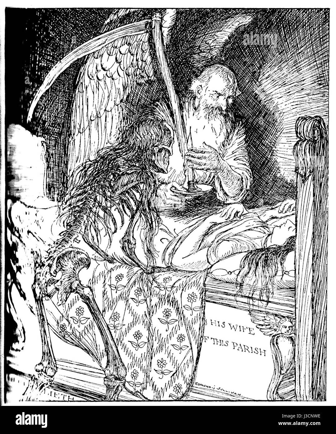 Edmund J. Sullivan's illustrations for the Rubaiyat of Omar Khayyam are ...