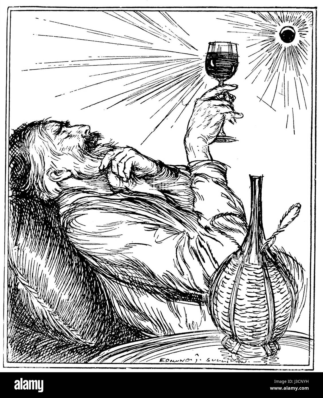 Edmund J Sullivan Illustrations to The Rubaiyat of Omar Khayyam First ...