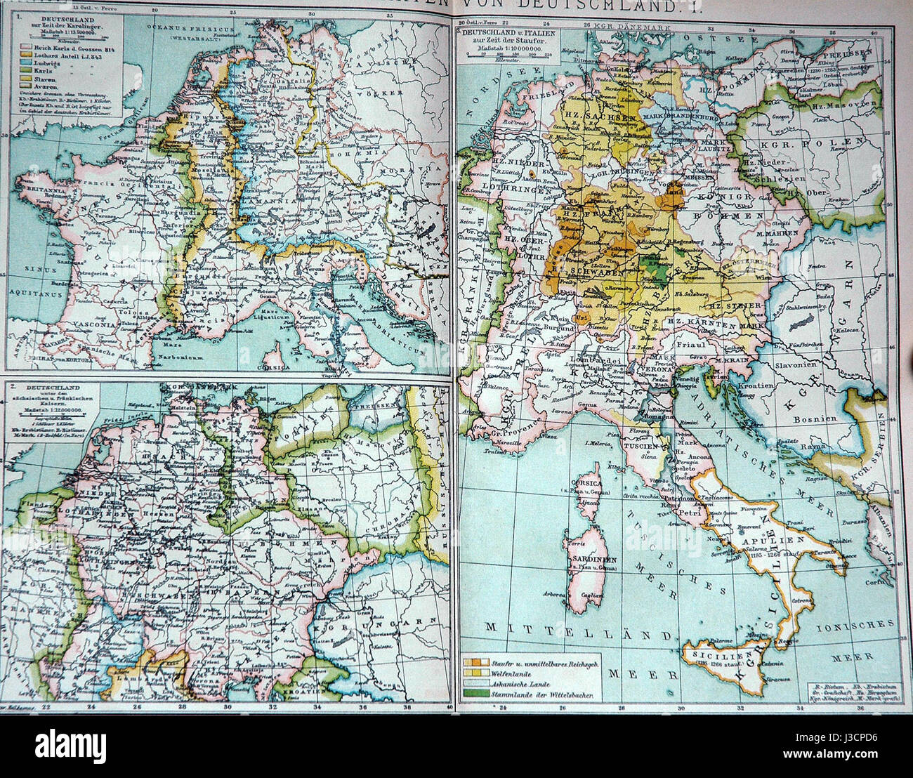 German unification map hi-res stock photography and images - Alamy