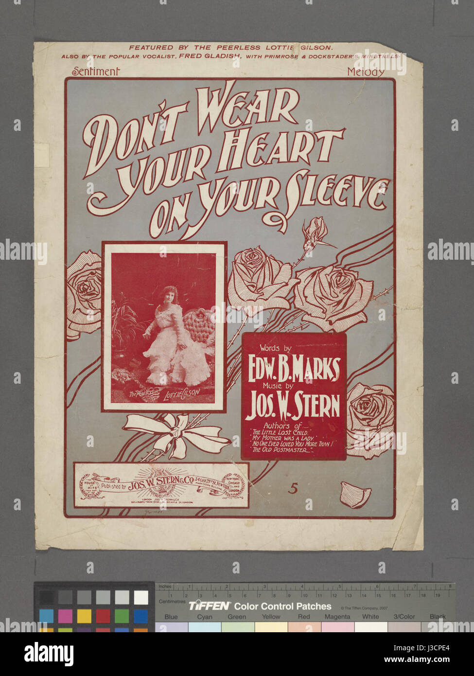 This song, 'Don't wear your heart on your sleeve,' by Edw. B. Marks and ...