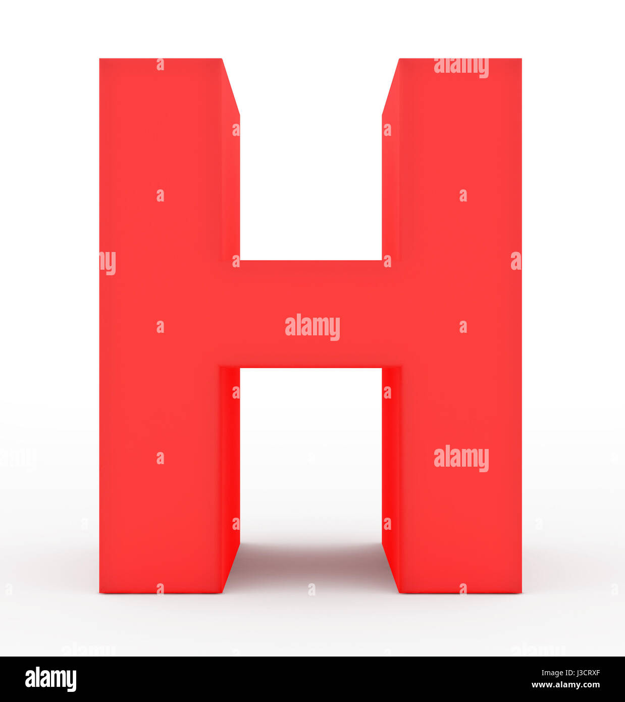 Letter H 3d High Resolution Stock Photography and Images - Alamy