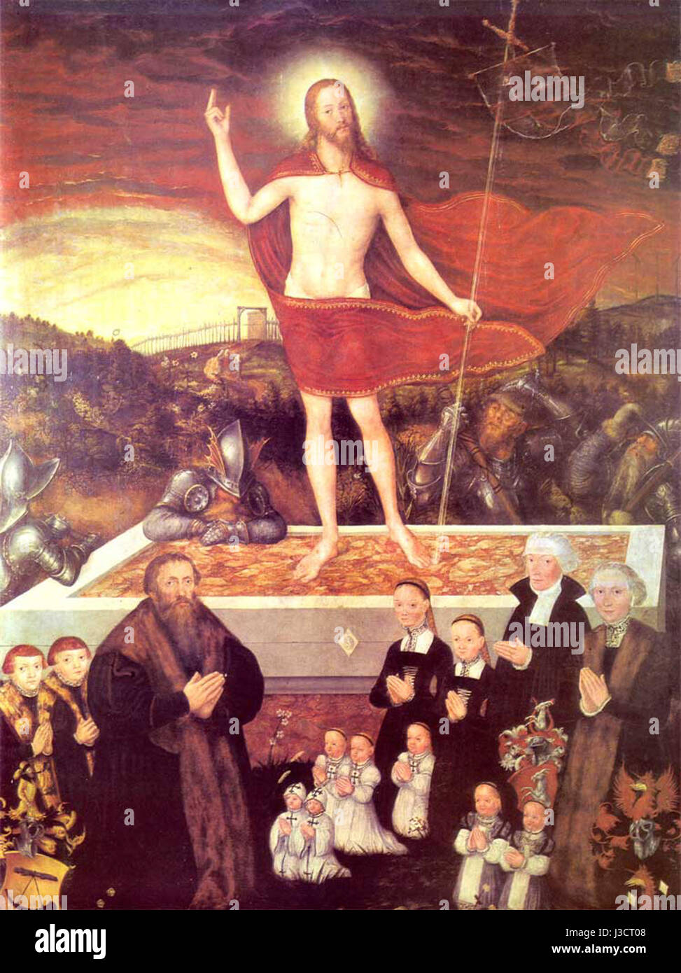 'Die Auferstehung Christi' (The Resurrection of Christ) is a 1515 ...