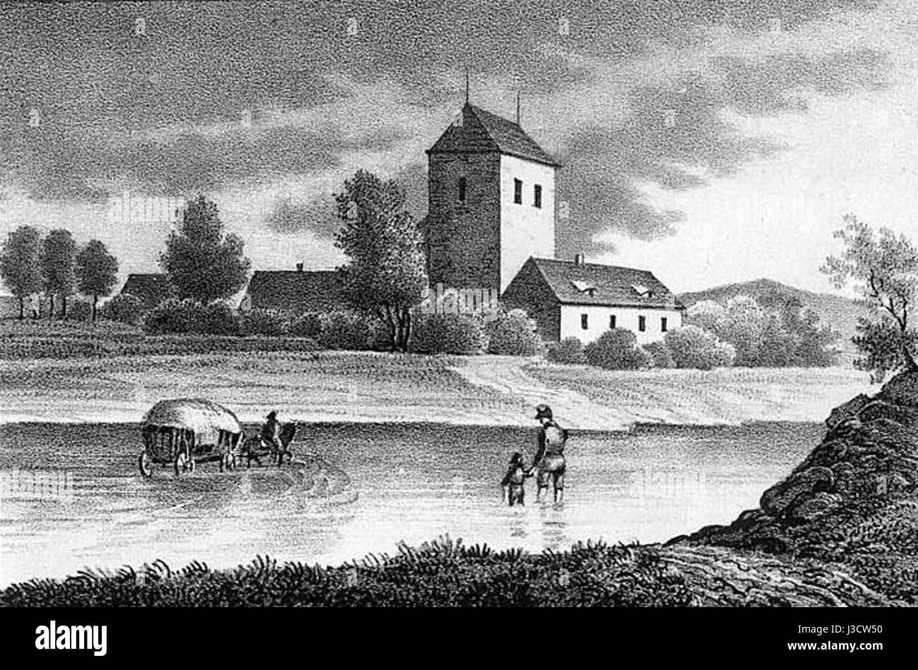 The Dorfkirche Lausen, constructed around 1850, is a Protestant church ...