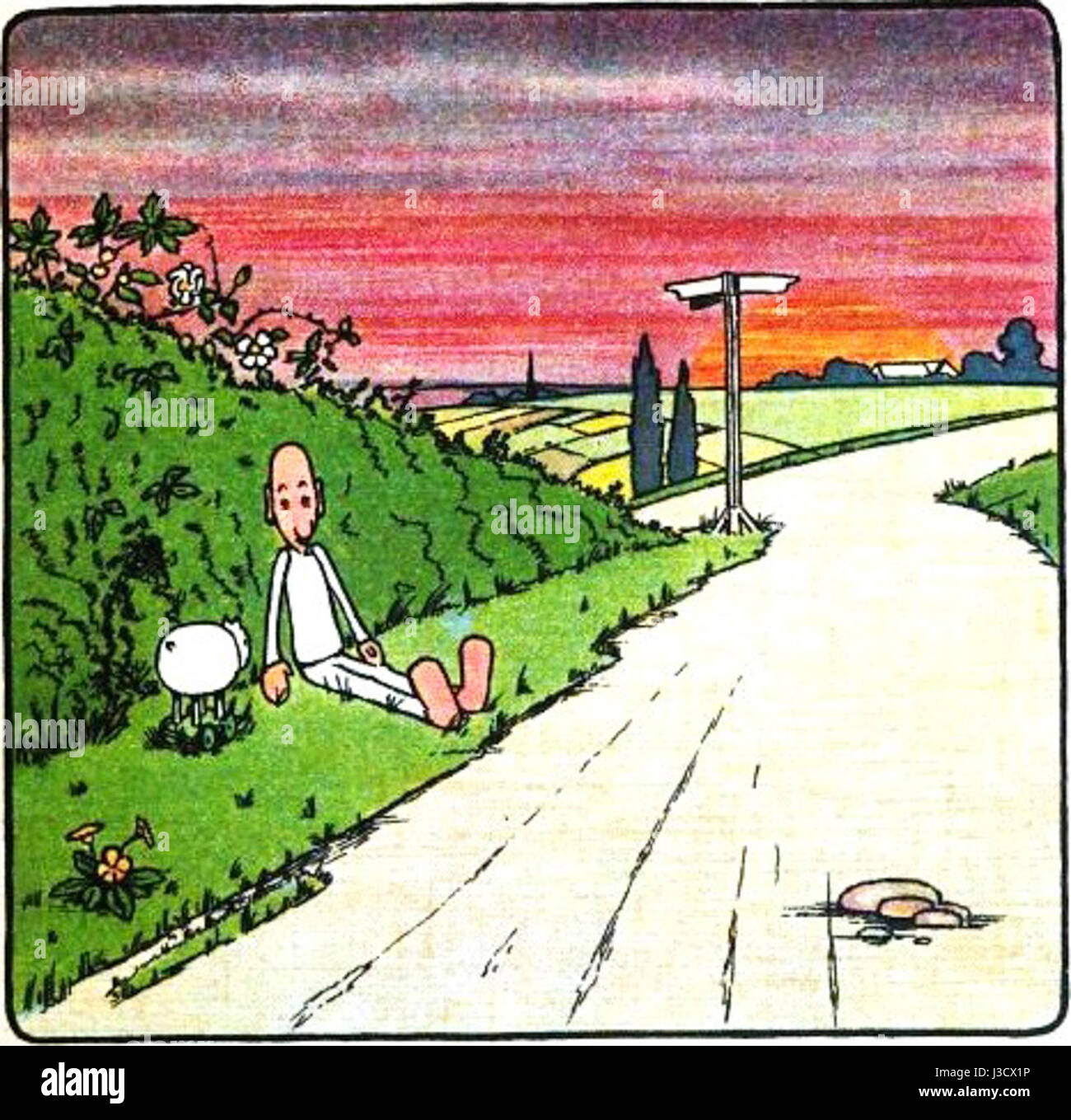 Edward Buttoneye and his adventures pg 13 Stock Photo - Alamy