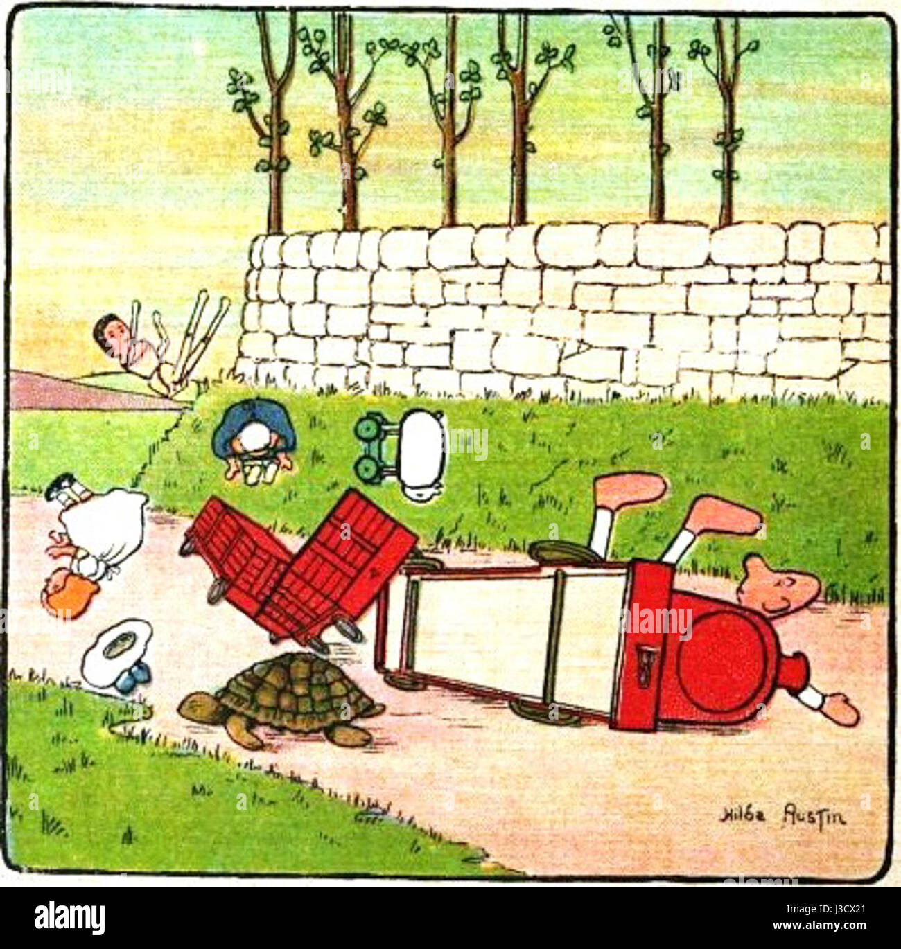 Edward Buttoneye and his adventures pg 26 Stock Photo - Alamy