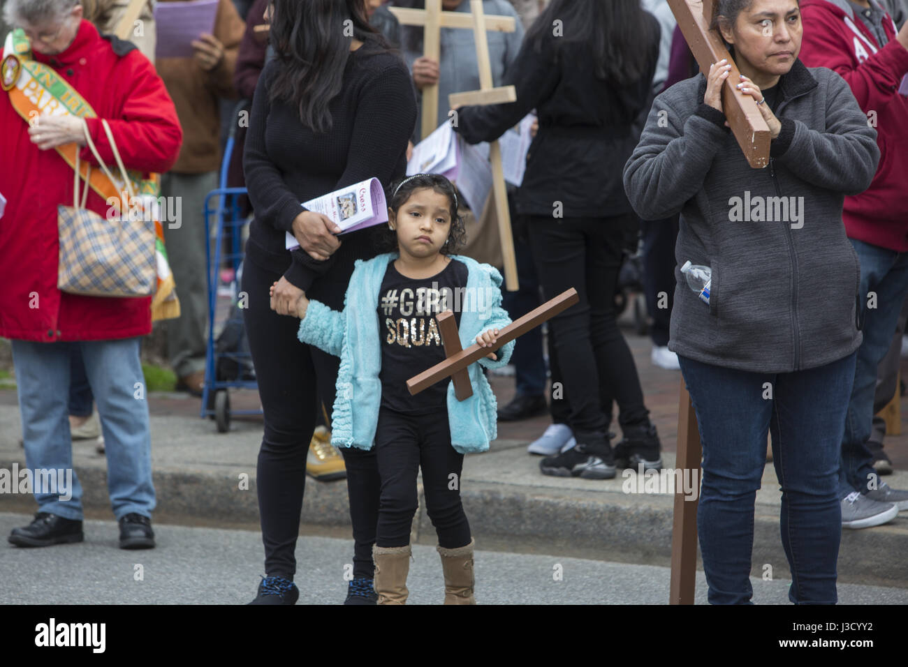 Good Friday Stations of the Cross procession through Park Slope ...