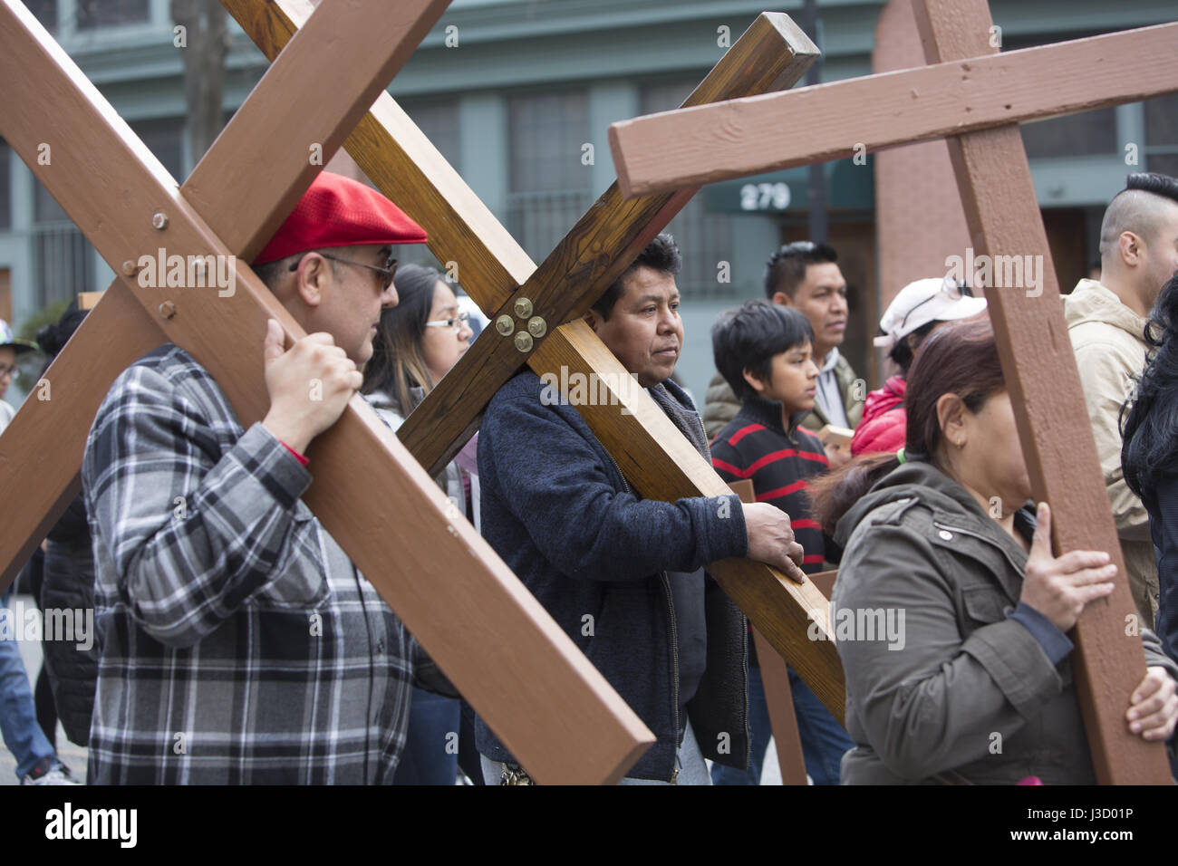 Good Friday Stations of the Cross procession through Park Slope ...
