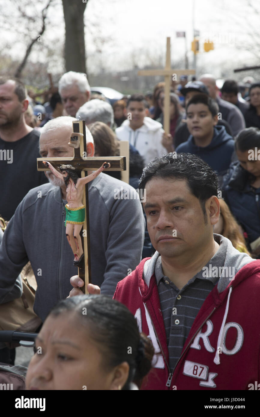 Good Friday Stations of the Cross procession through Park Slope ...