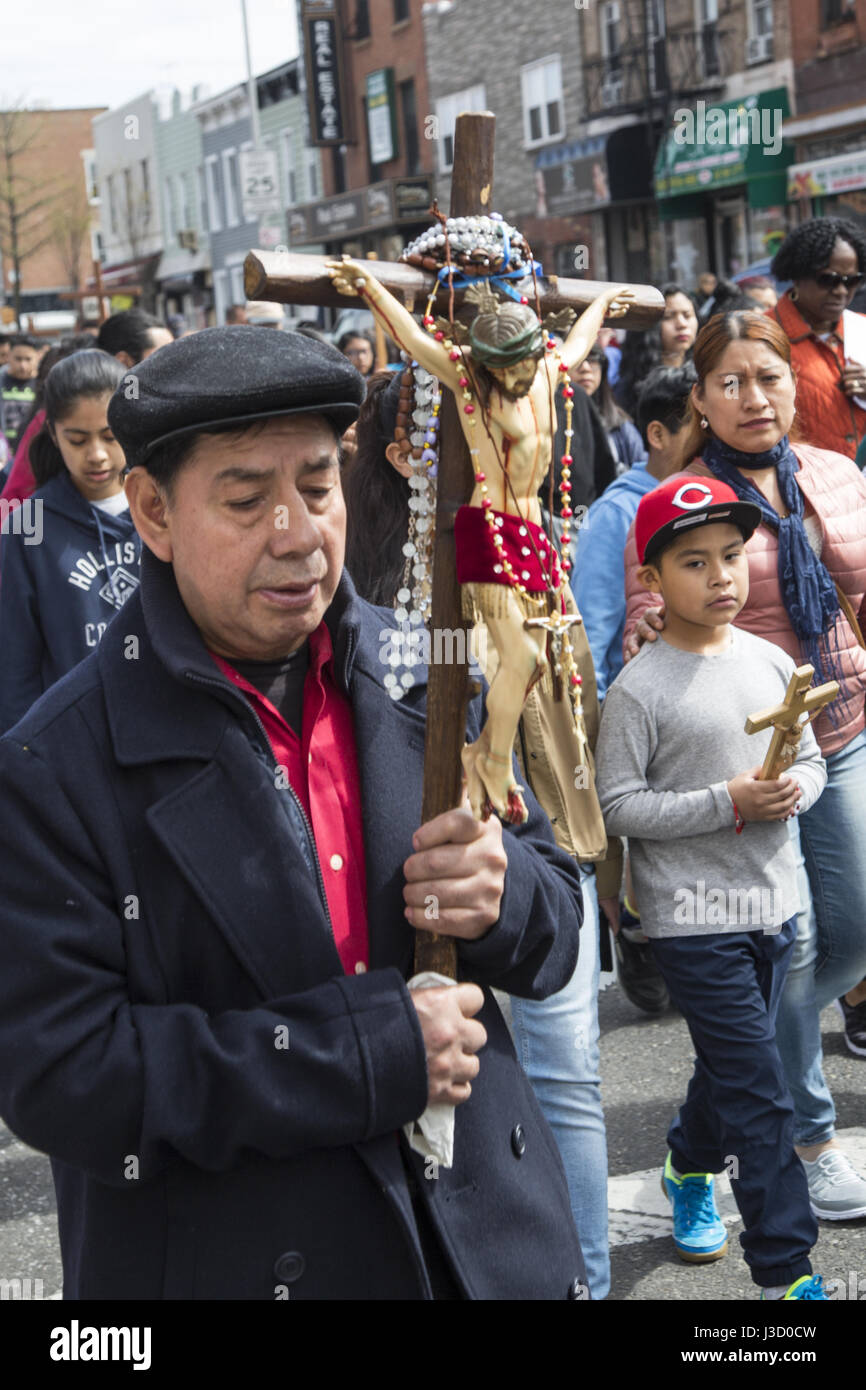 Good Friday Stations of the Cross procession through Park Slope ...