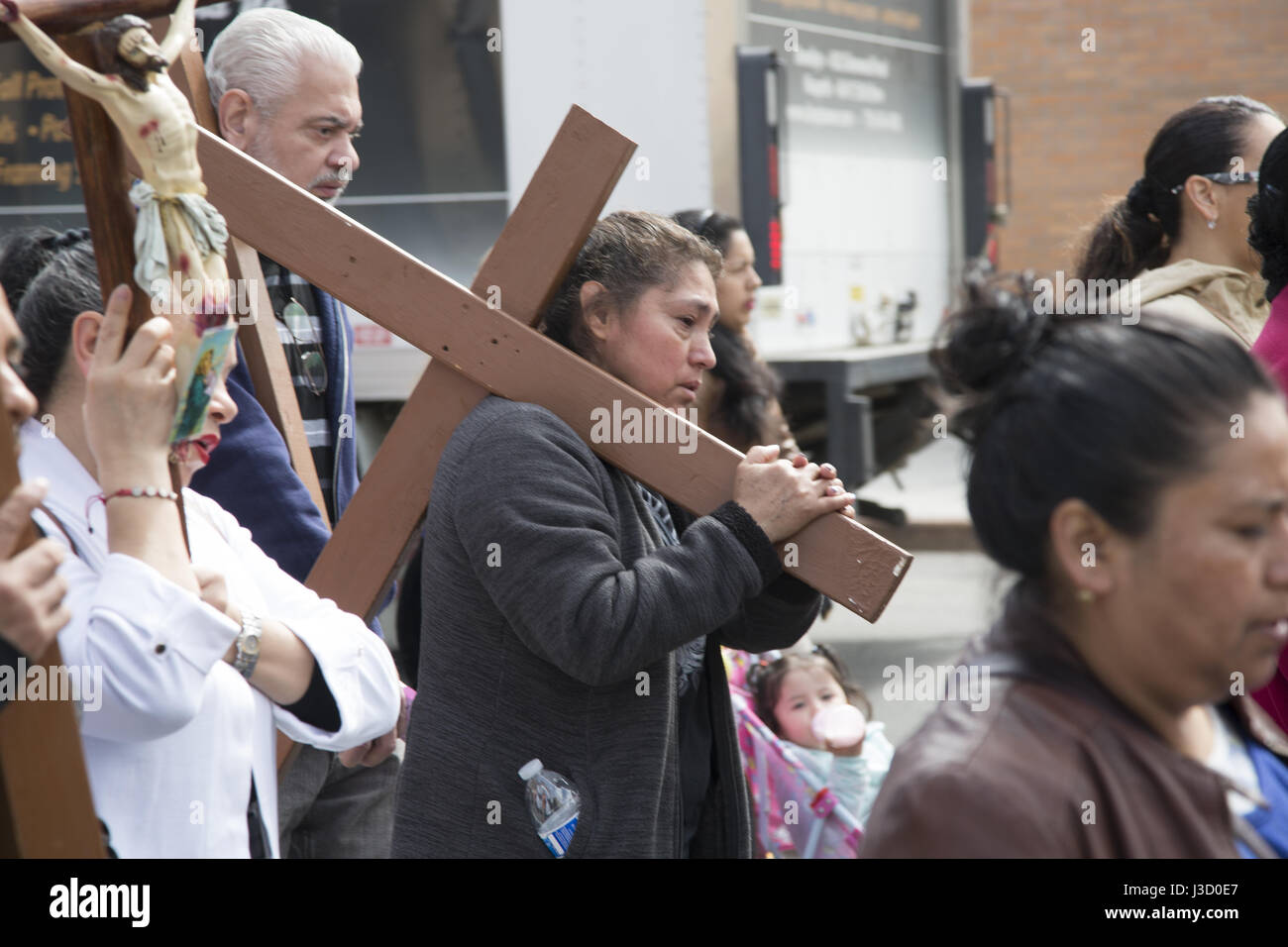 Good Friday Stations of the Cross procession through Park Slope ...
