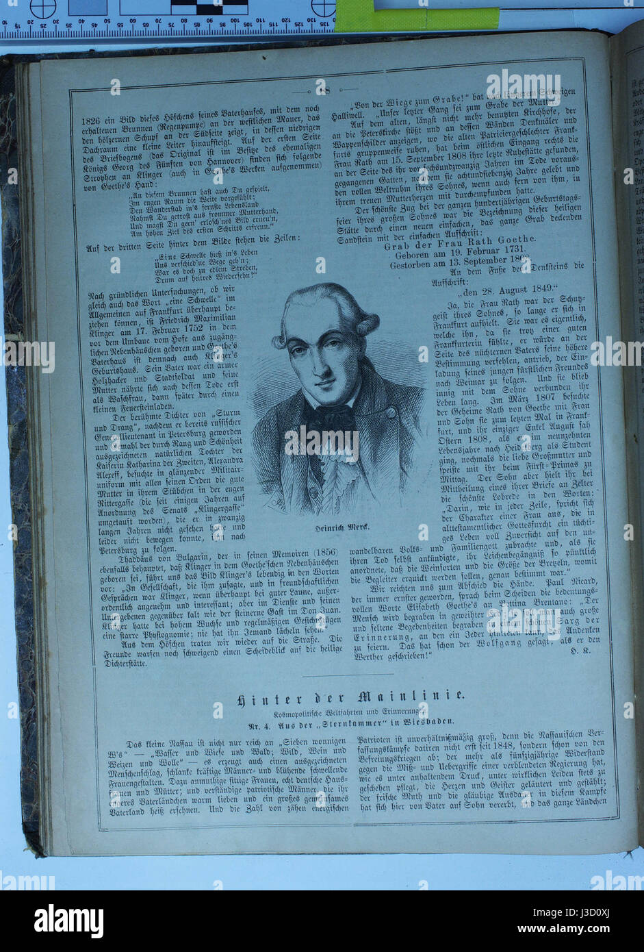 Die Gartenlaube (1867) 088 Stock Photo - Alamy