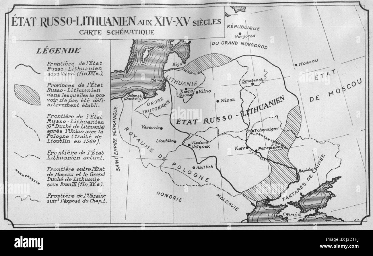 The lithuanian grand duchy hi-res stock photography and images - Alamy