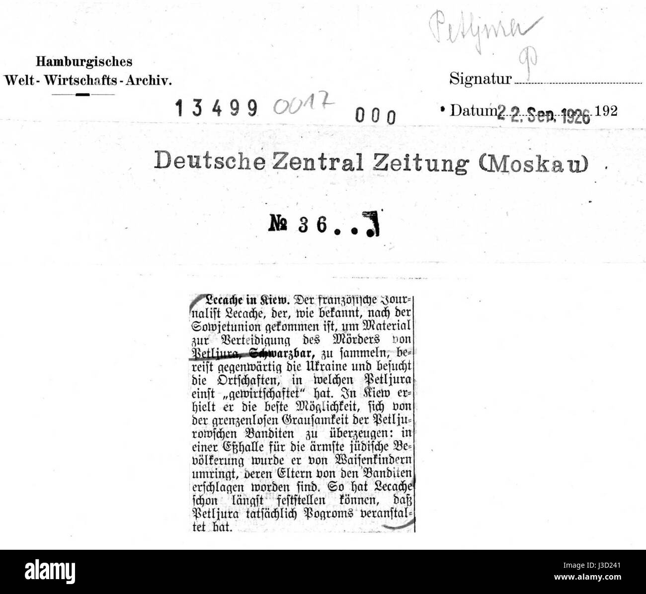 1926 germany Cut Out Stock Images & Pictures - Alamy