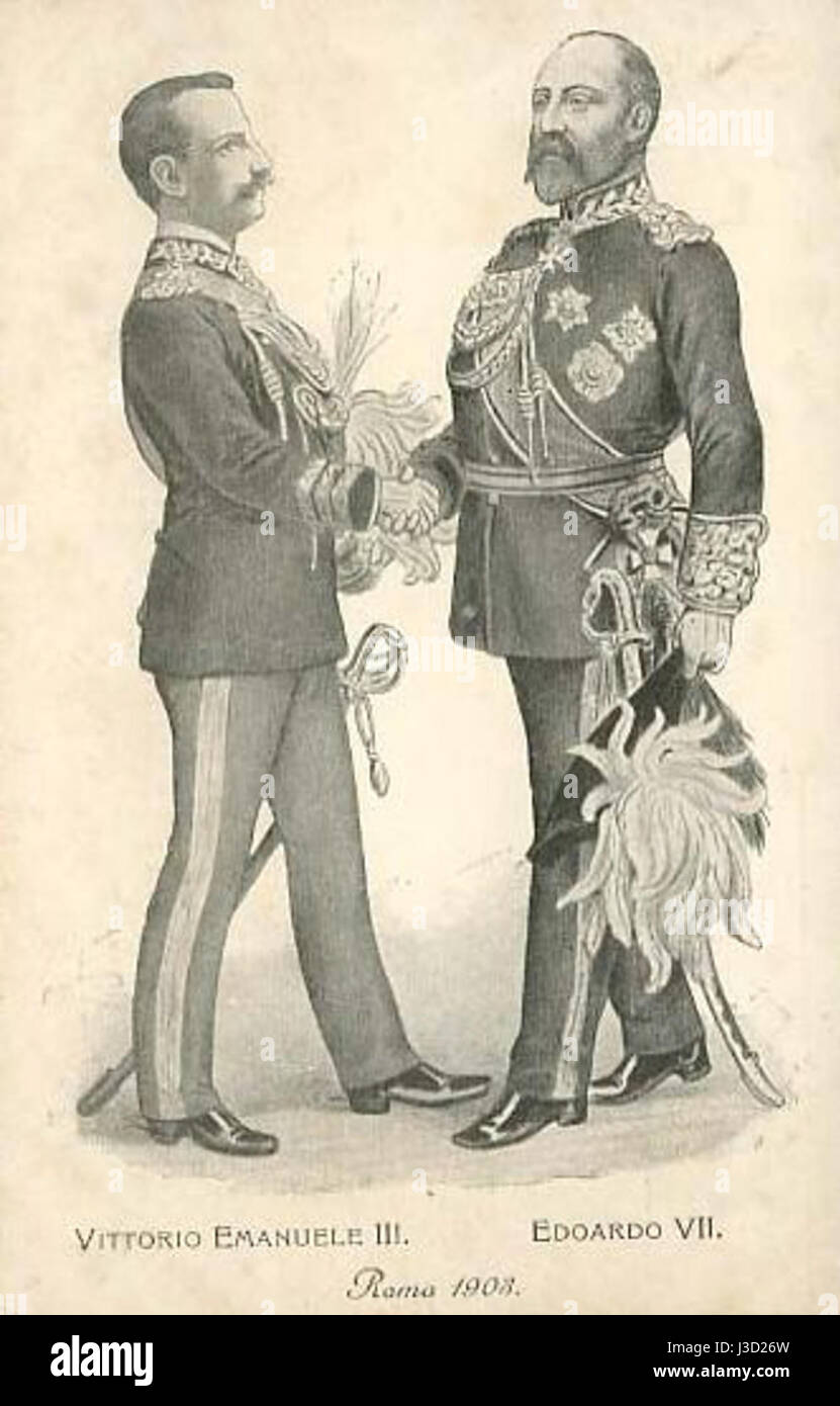 A historical photograph or portrait of King Edward VII of the United ...