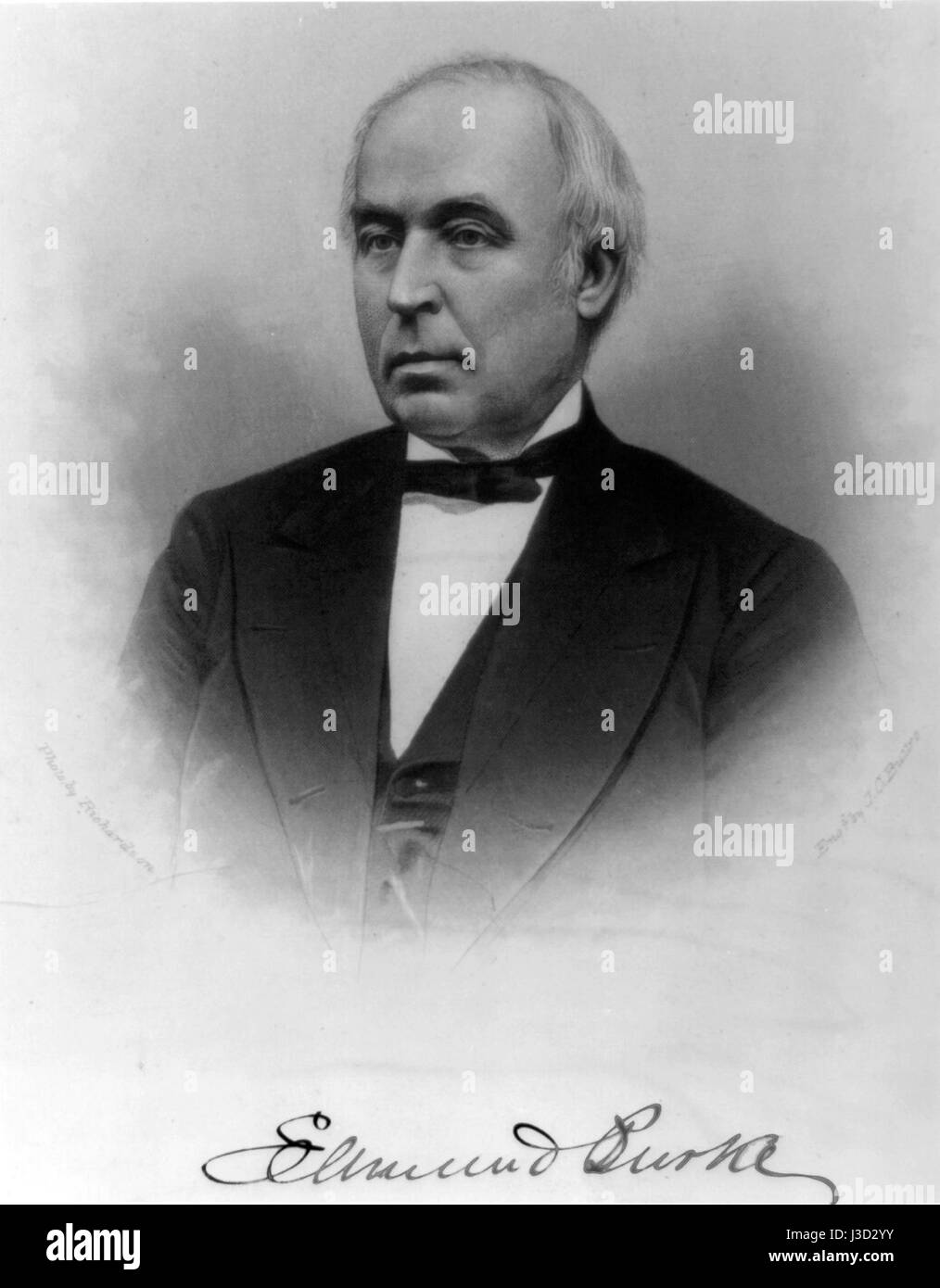 Edmund Burke cph.3a00566 Stock Photo - Alamy