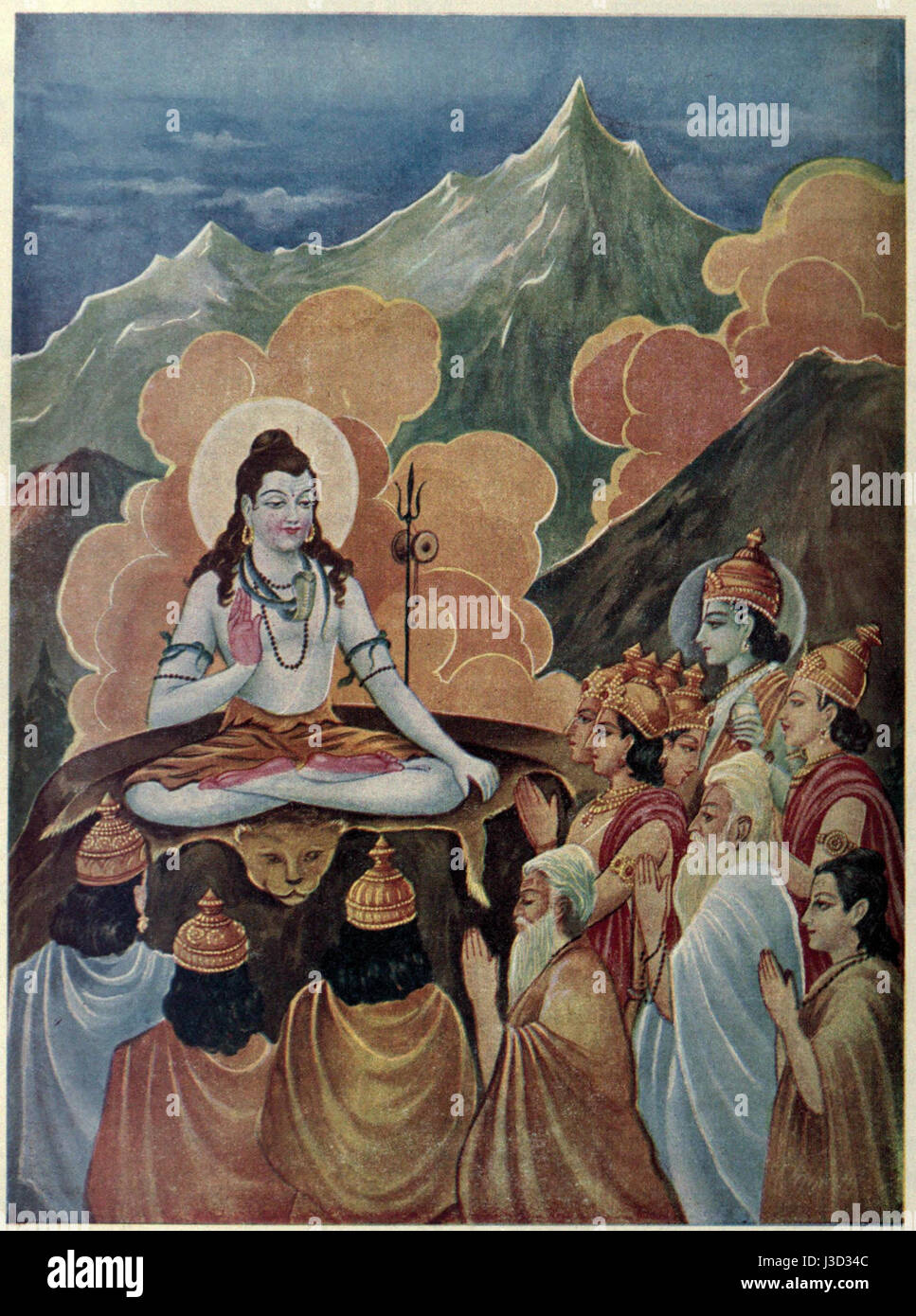 'Devas praying to Shankara to destroy Tripura' is a significant Hindu ...