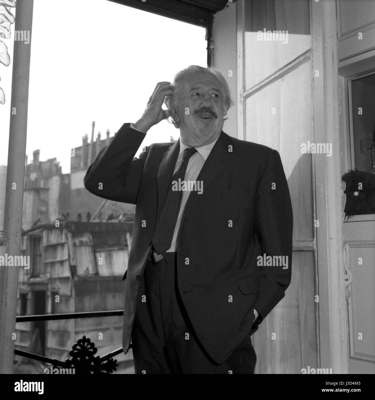 Swiss actor Michel Simon, c.1969 Stock Photo - Alamy