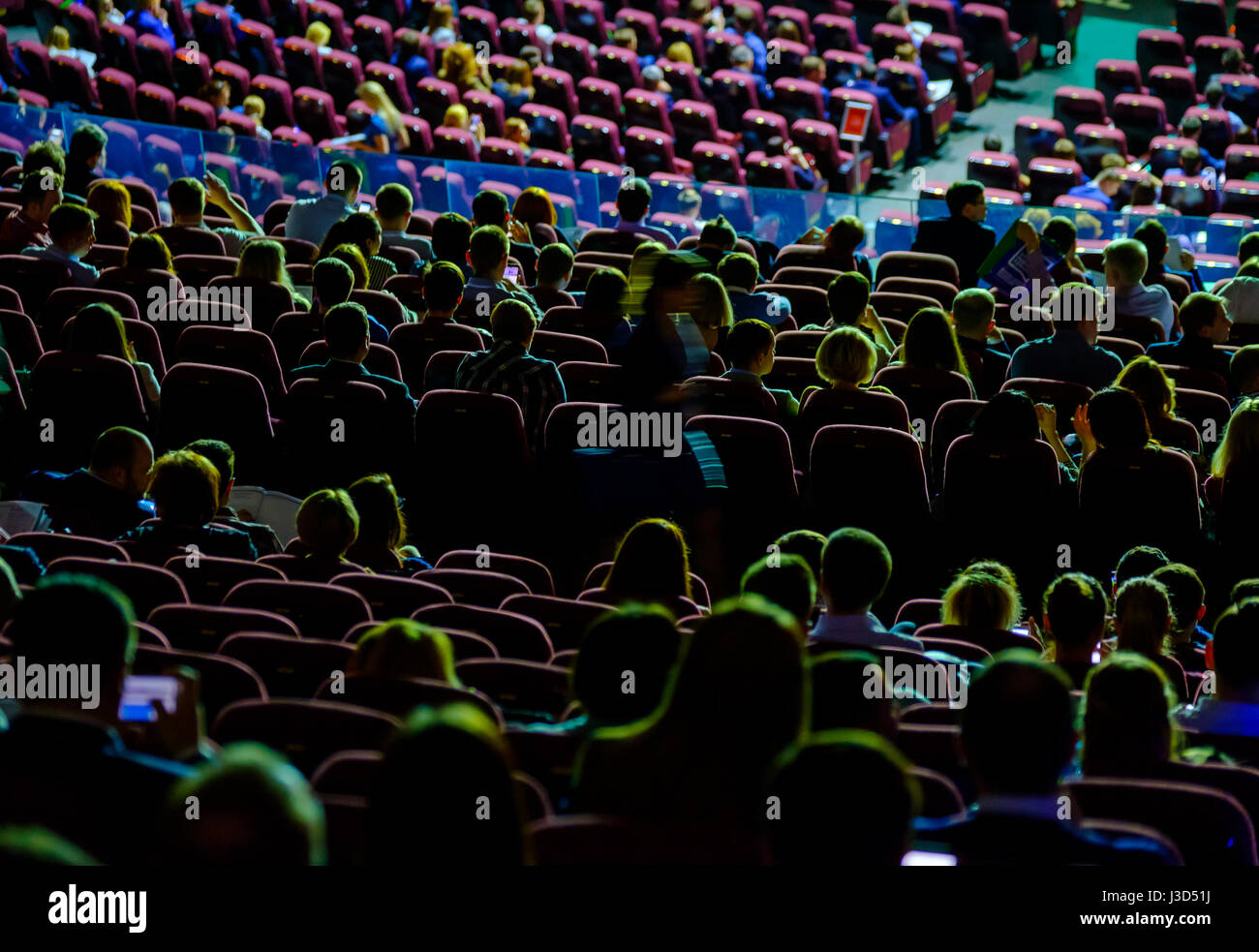 Audience at conference hall Stock Photo - Alamy