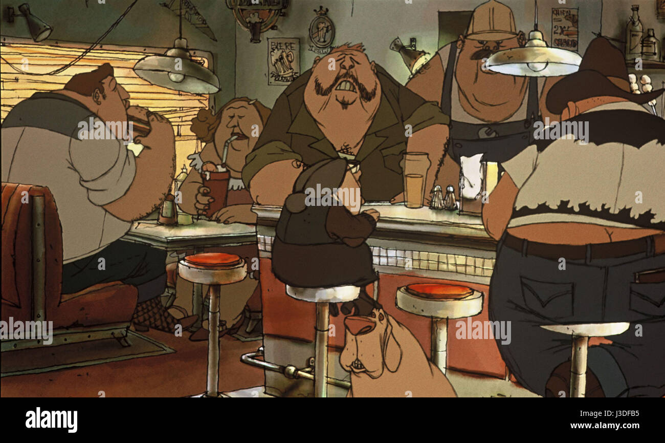 Les Triplettes de Belleville The Triplets of Belleville Year: 2003 ...