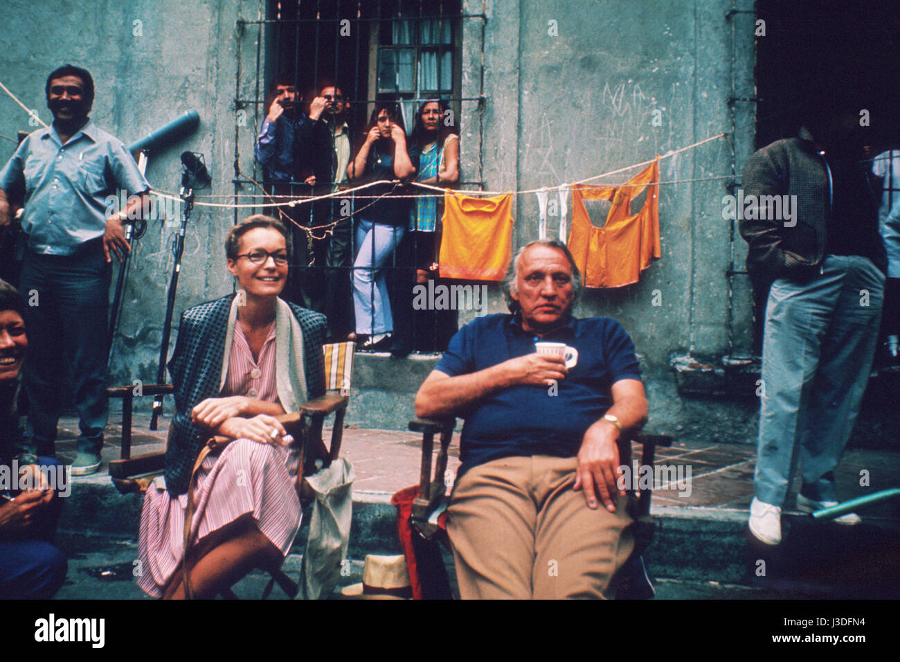 Joseph Losey, Romy Schneider Stock Photo - Alamy