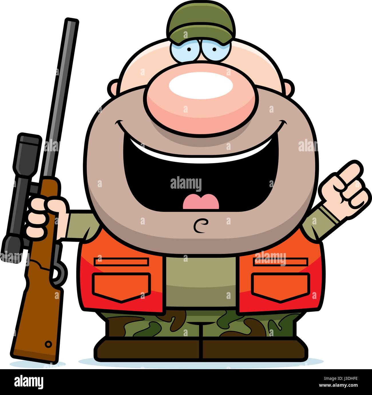 Person people man hunting hunter Stock Vector Images - Alamy